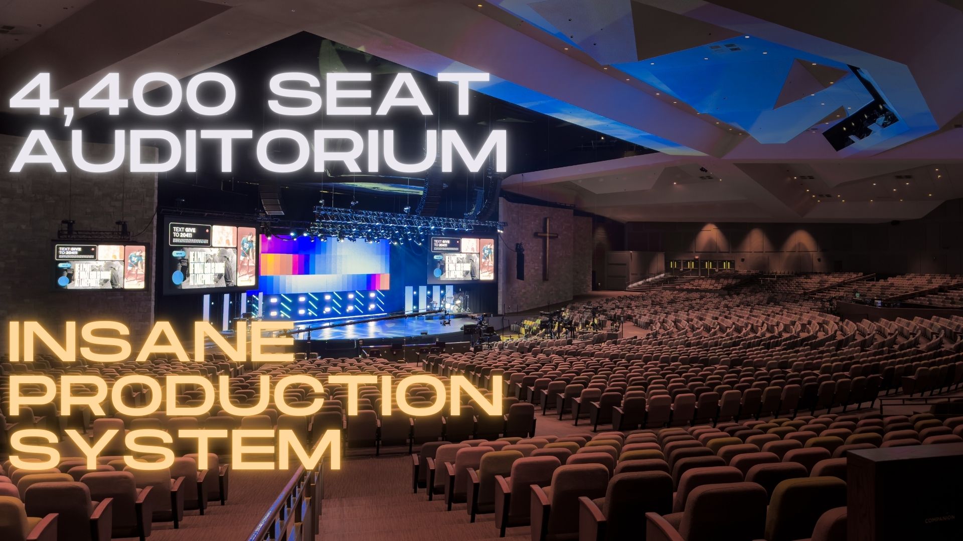 Inside Lakepointe Church's INSANE Production System (4,400 Seats!)