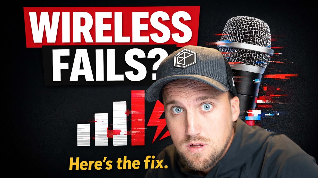 Wireless Mic Dropouts and Fuzzy In-Ears? What We Install to Fix Them